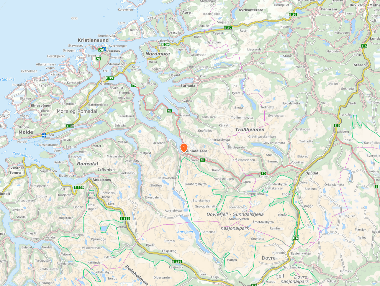 Alti Sunndal - regionsenter for indre Nordmøre