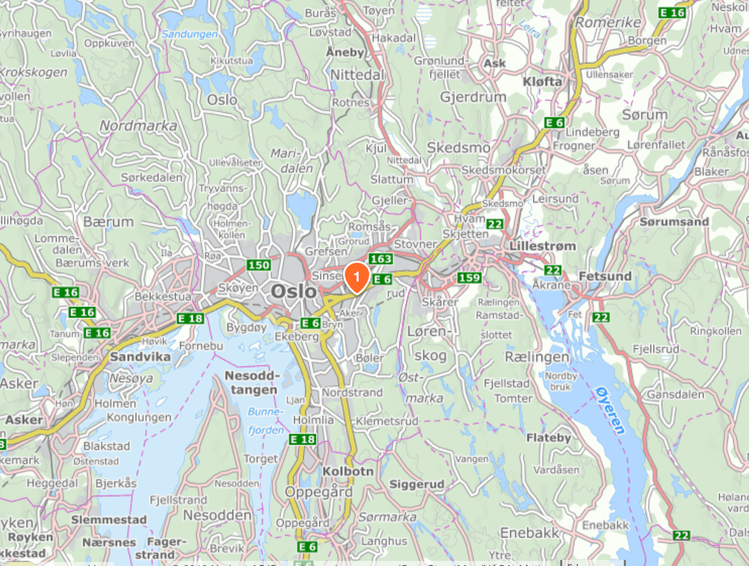 ALNA Senter - Norges største faghandelsenter